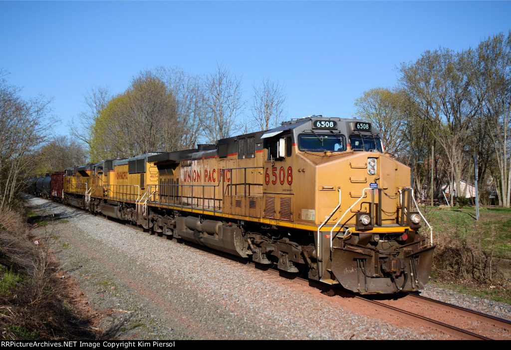 UP 6508 4674 8746 CSX Train K036-21 Crude Oil Loads